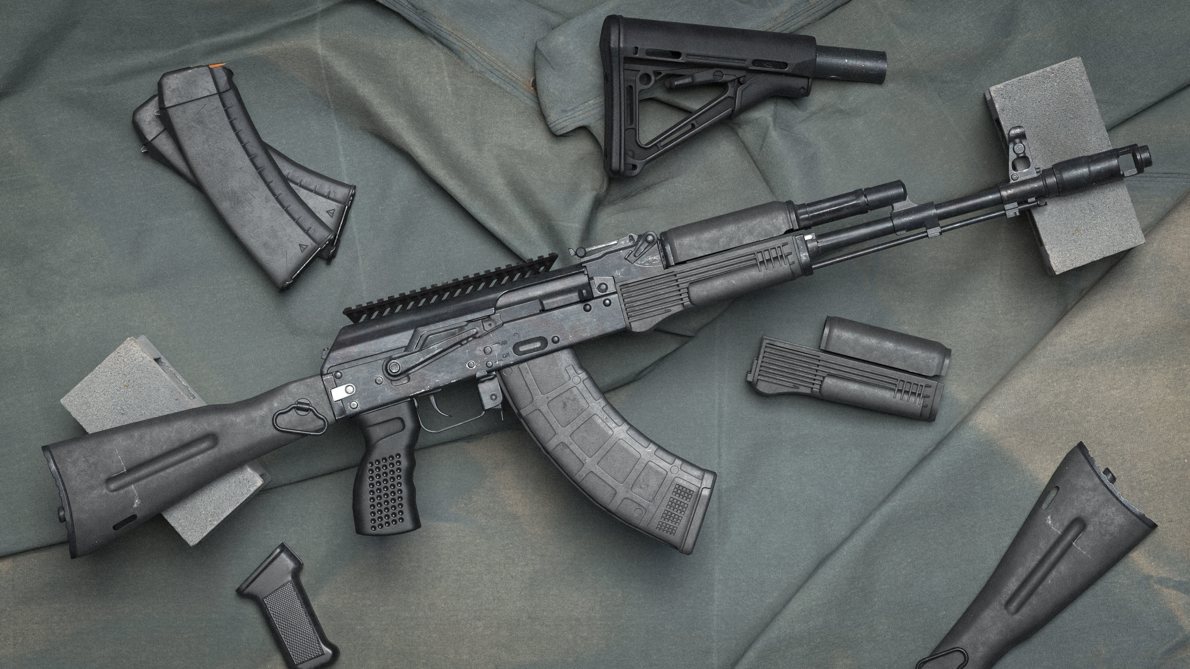 3D model MILITARY Game Ready AK74M and AK103 VR / AR / low-poly | CGTrader