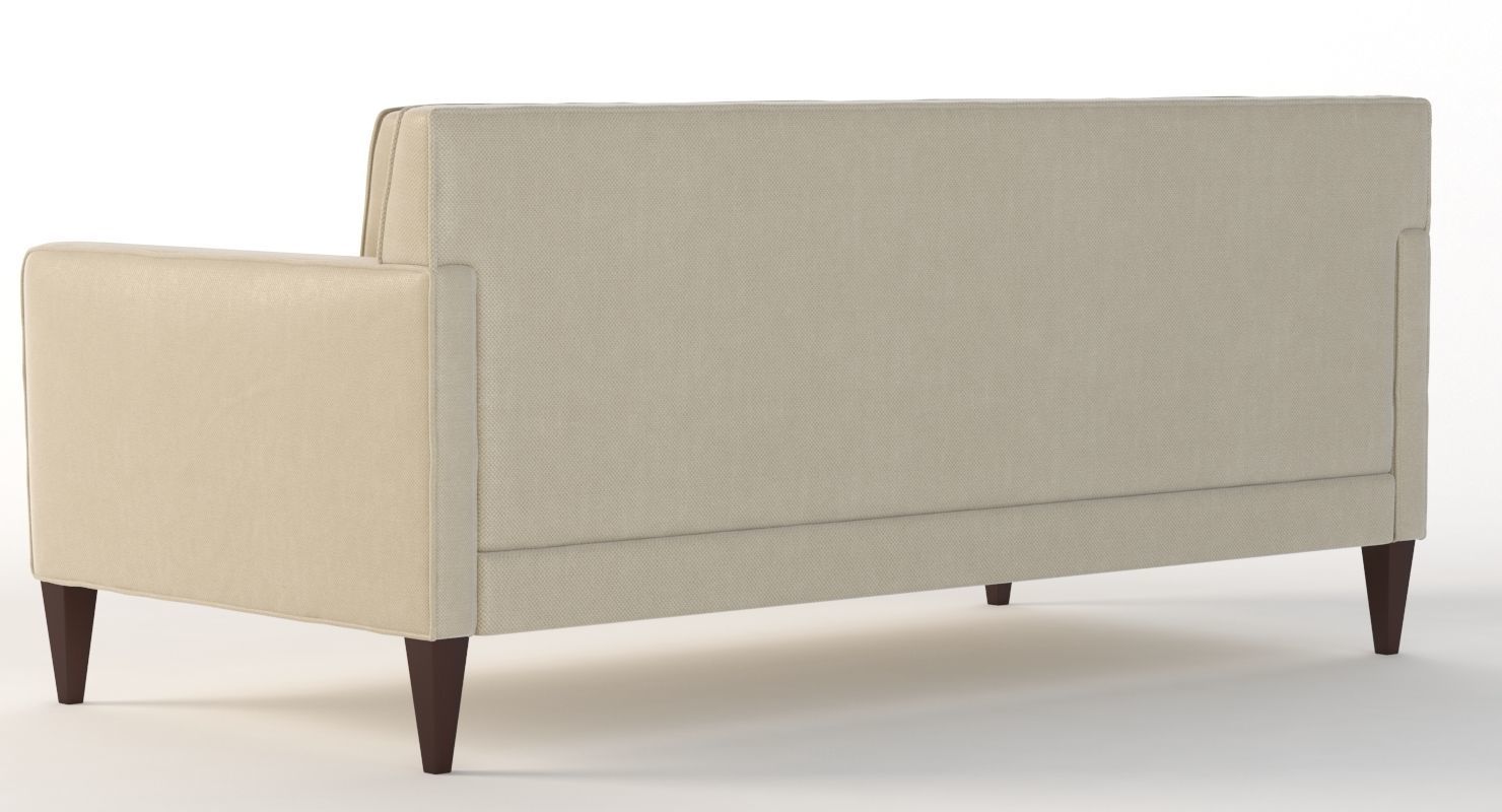 Crate And Barrel Rochelle Two Seater Sofa 3D model | CGTrader