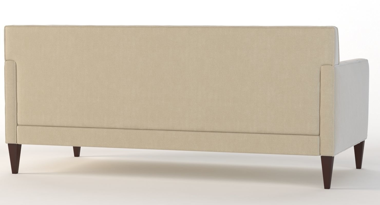 Crate And Barrel Rochelle Two Seater Sofa 3D model | CGTrader