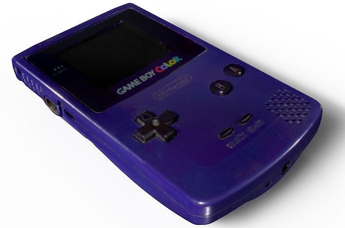 Gameboy Color free 3D model | CGTrader