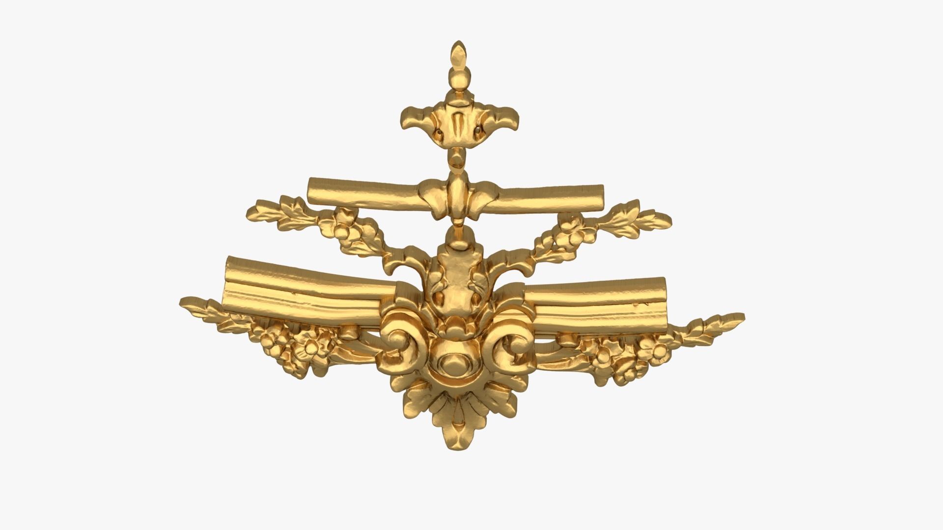 Classic Decor Ornament 231 3d Model Cgtrader
