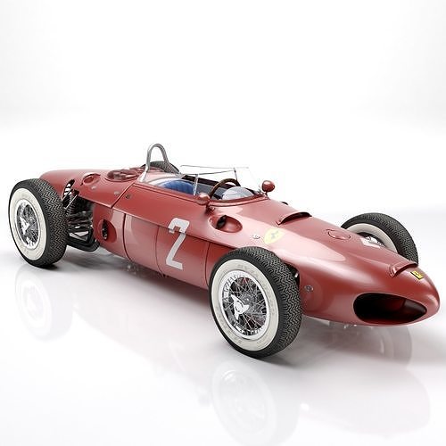 Ferrari F1 156 1961 3D model | CGTrader