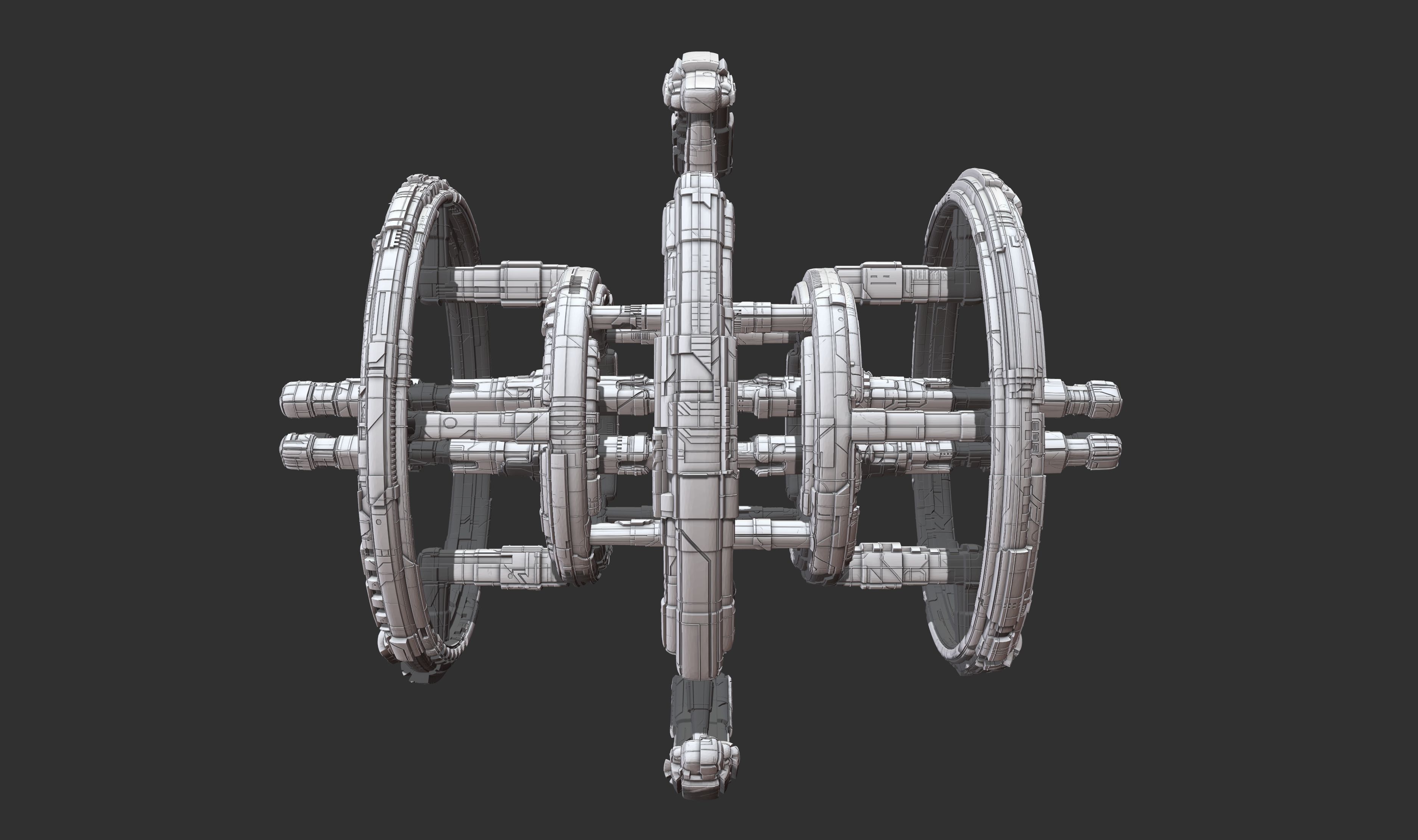 space equipment node 00191 3D model | CGTrader