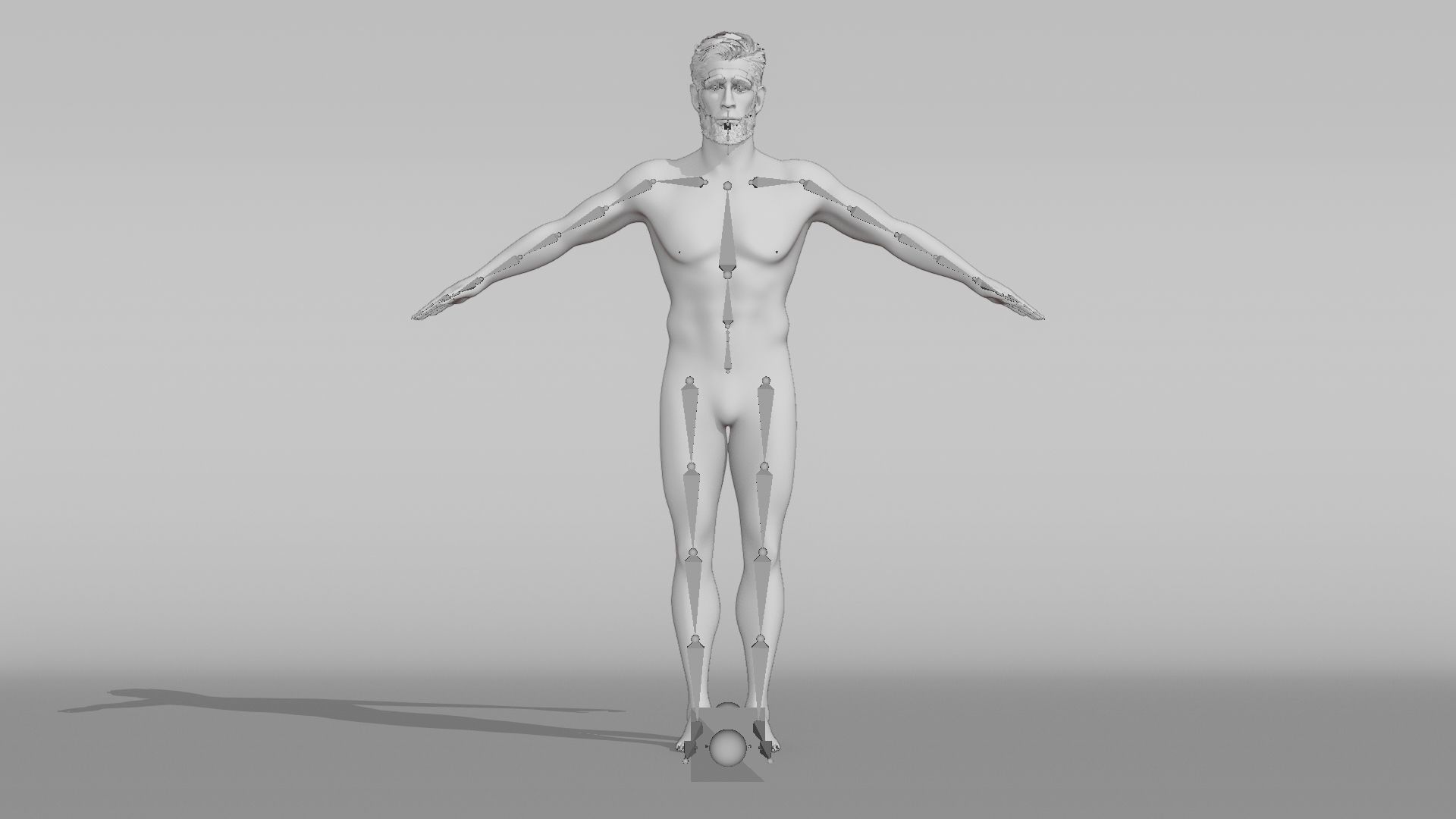 Realistic Male Character - Sam 3D model rigged | CGTrader