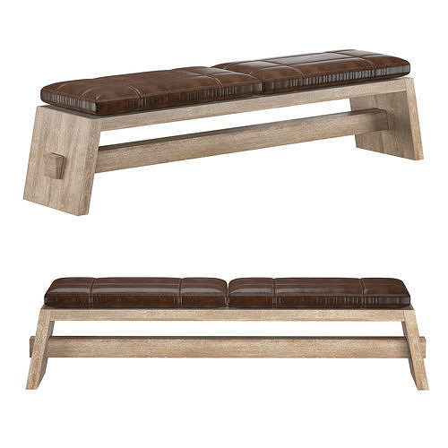 BENCH BED by Adam Court For OKHA 3D model | CGTrader