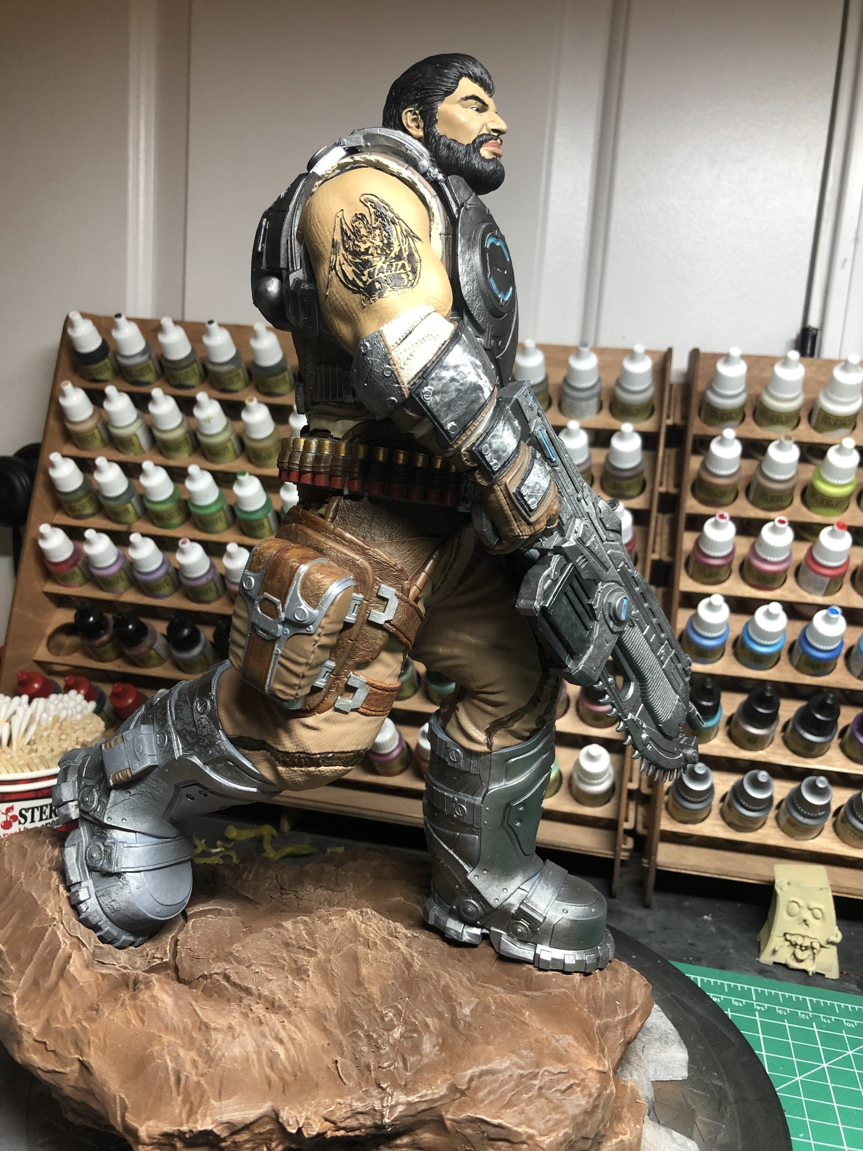 Gears of War Diorama 3D model 3D printable | CGTrader