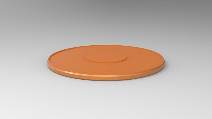 Simple coin 3D model | CGTrader