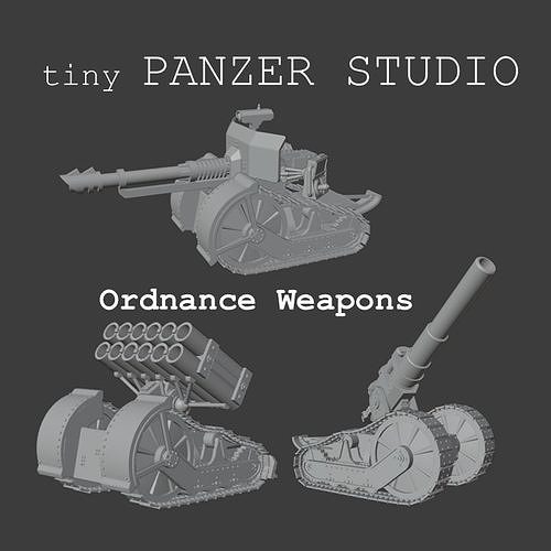Ordnance Weapon Platform 3D model 3D printable | CGTrader
