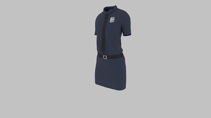 3D model Police Uniform VR / AR / low-poly | CGTrader