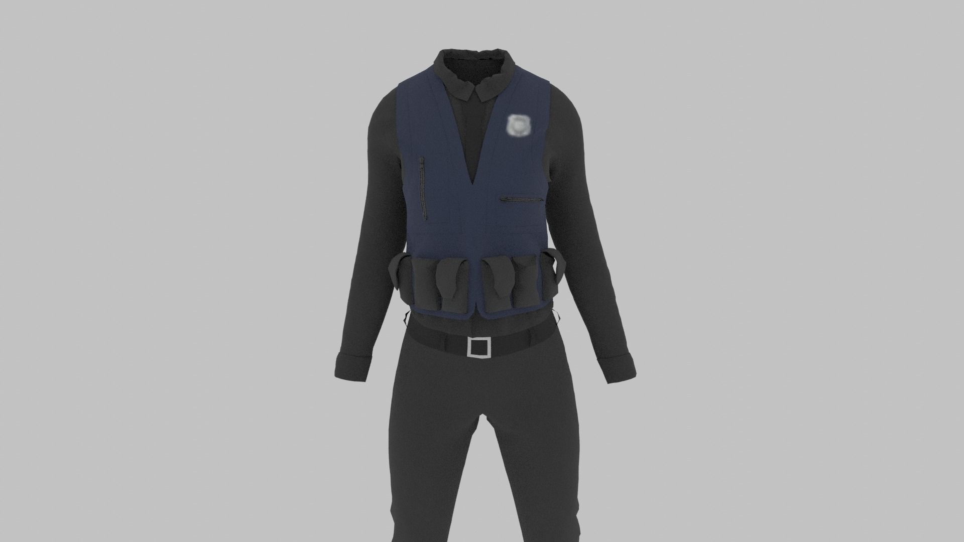 3D model Police Uniform VR / AR / low-poly | CGTrader