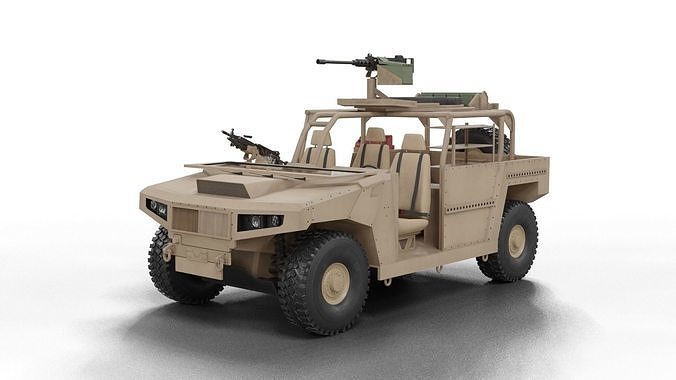 Light Tactical Vehicle Aquus AREG free 3D model | CGTrader