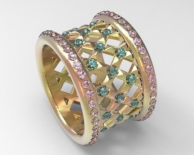 Finger Ring-04 3D model 3D printable | CGTrader