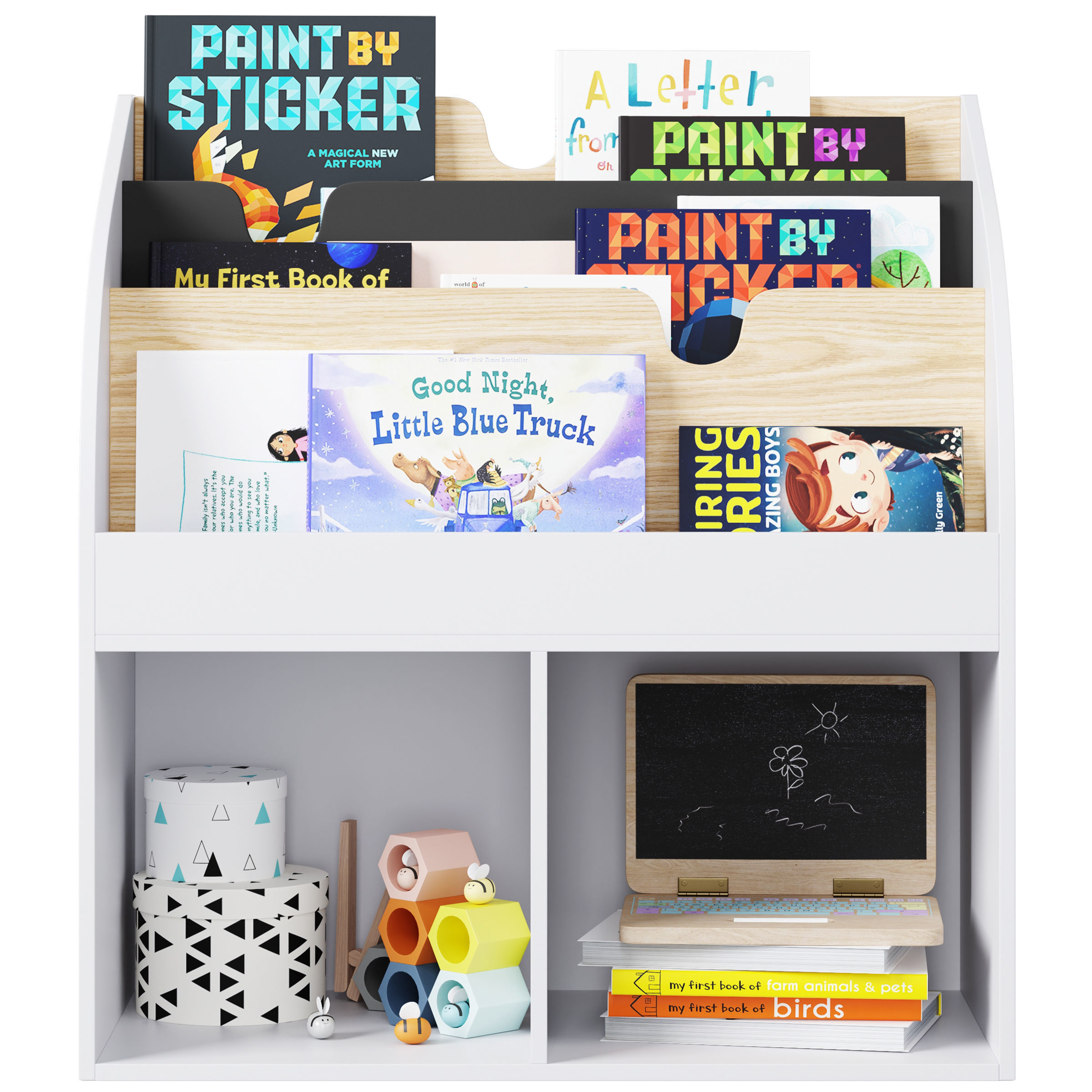 2-Pocket Storage Cabinet Bookshelf-School Library by Minime 3D model ...