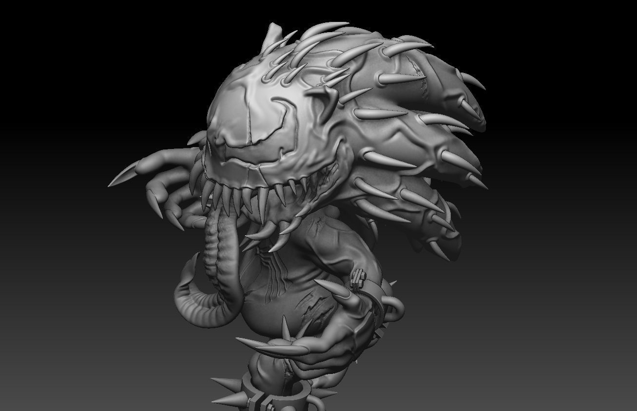 Venom Sonic 3D modeling print files 3D model 3D printable | CGTrader
