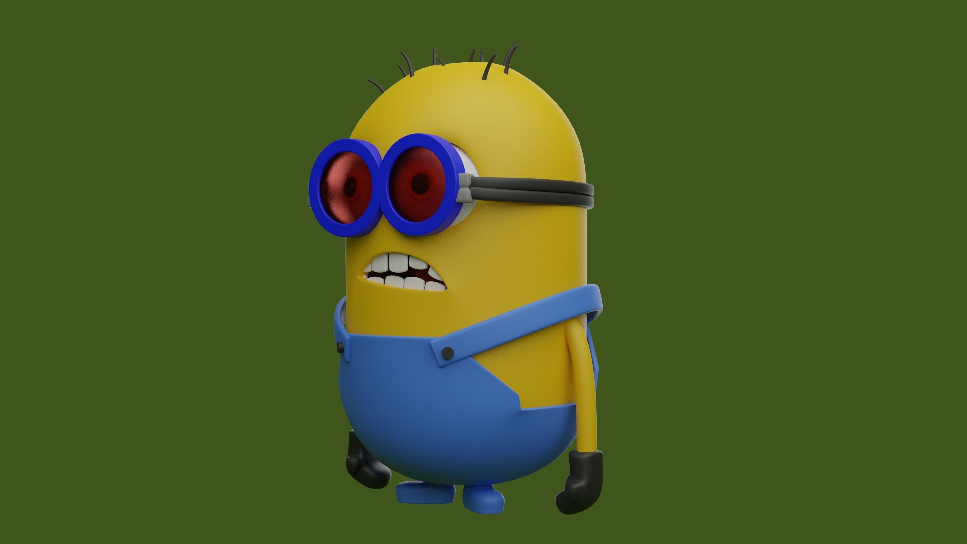 Famous Character Minion 3D model 3D printable | CGTrader
