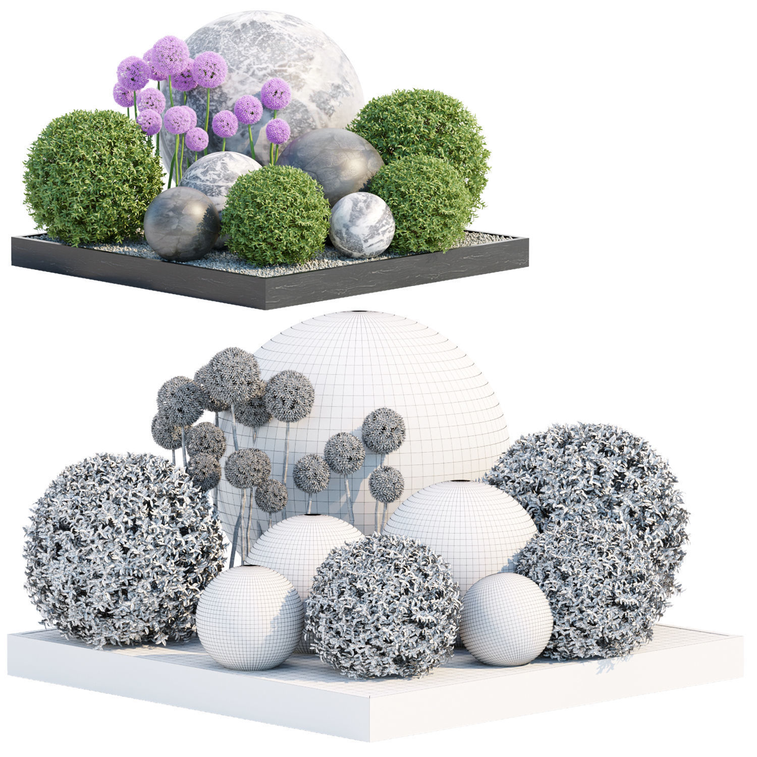 Garden Plants 3D Models collection | CGTrader