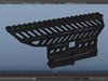 3D model MILITARY Zenitco B-13 Scope Mount Rail for AK ASVAL SVD VR ...