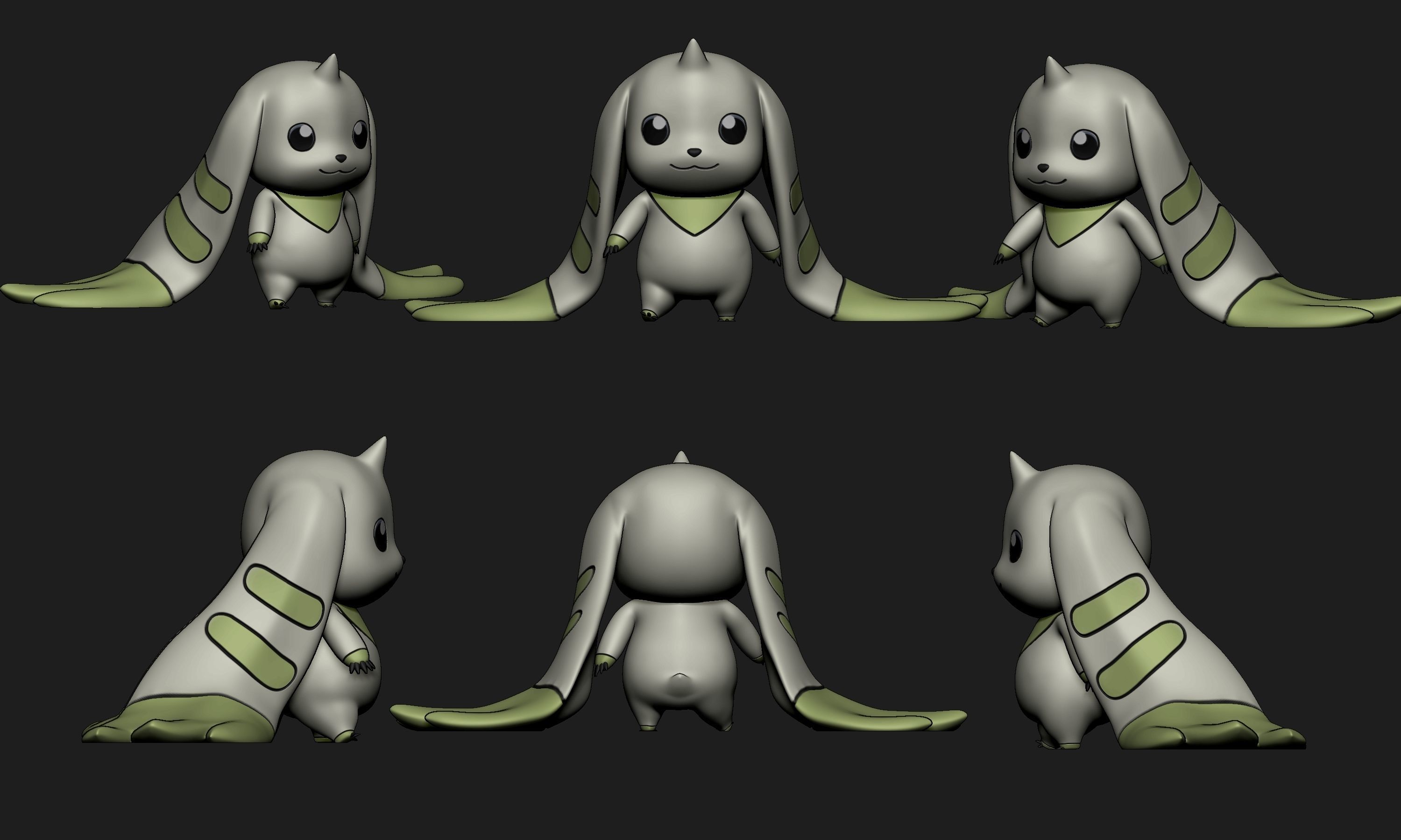 Digimon - Zerimon Evolution Line 3D model 3D printable | CGTrader