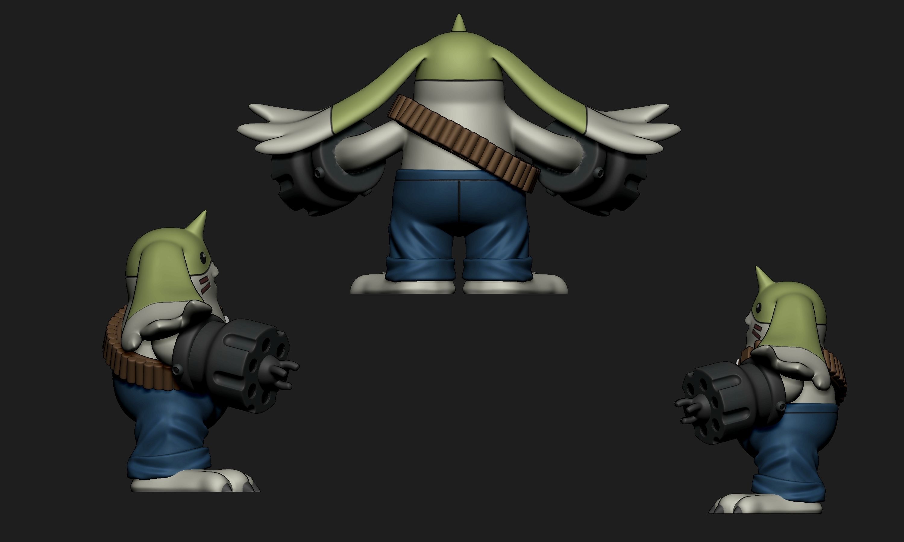 Digimon - Zerimon Evolution Line 3D model 3D printable | CGTrader