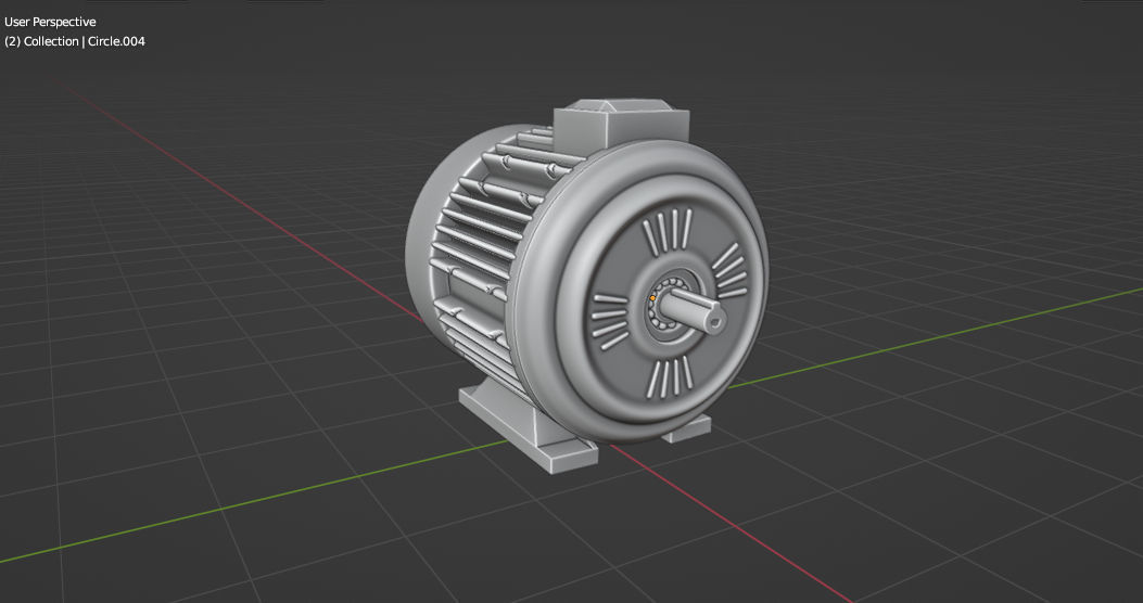 3D model Electric dc motor VR / AR / low-poly | CGTrader