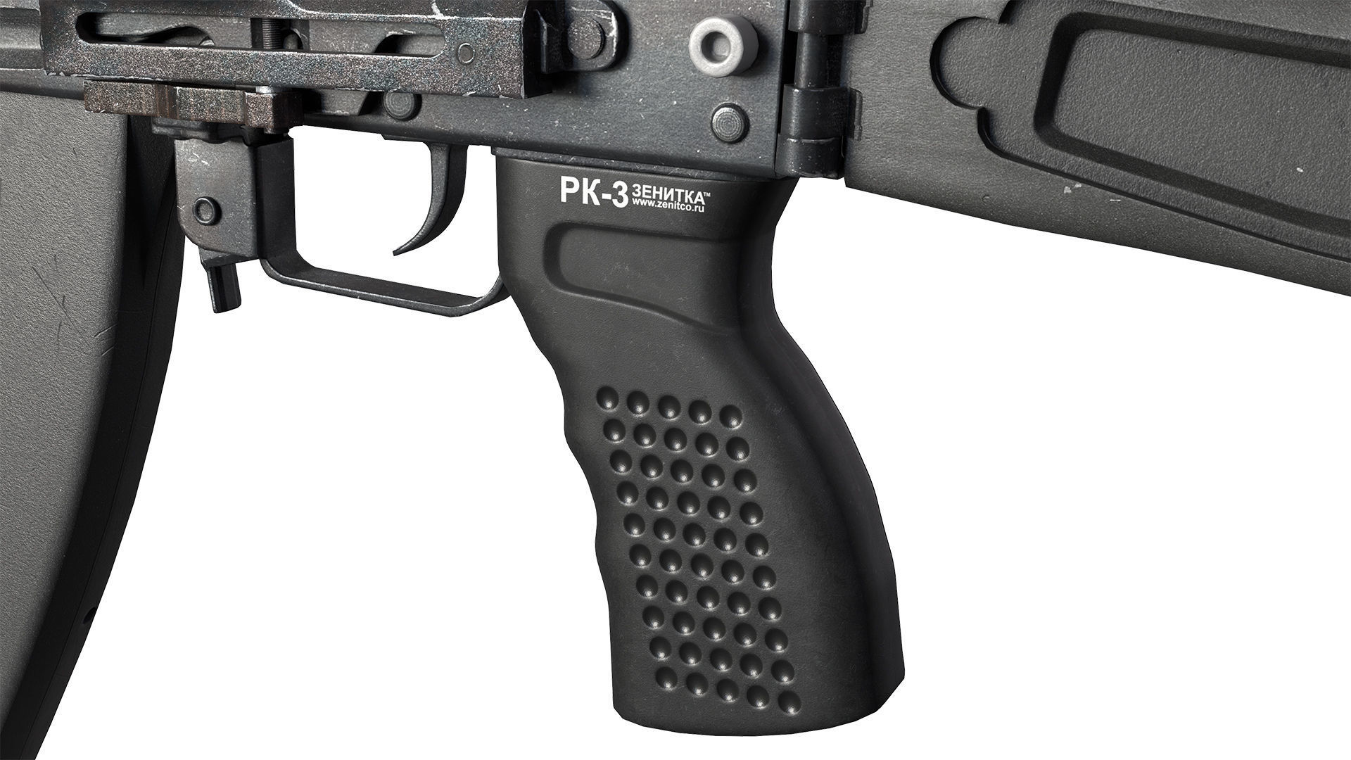 3D model MILITARY Zenitco RK-3 Grip for AK platforms VR / AR / low-poly ...