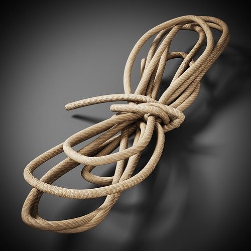 3D model Rope 3d model VR / AR / low-poly | CGTrader