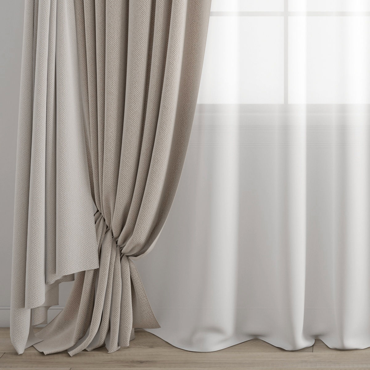 curtain 429 3D model | CGTrader