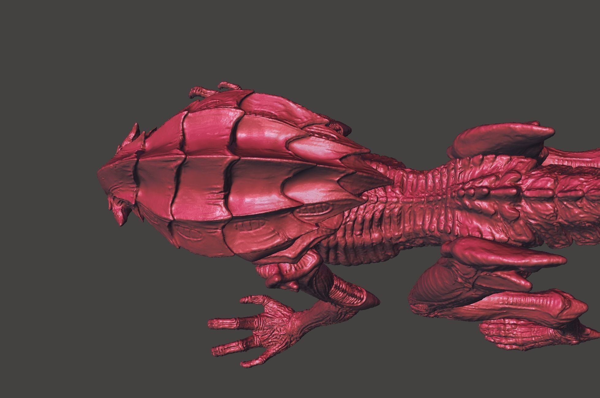 Aliens Fireteam Elite PROWLER XENOMORPH Ultra high detailed STL 3D ...