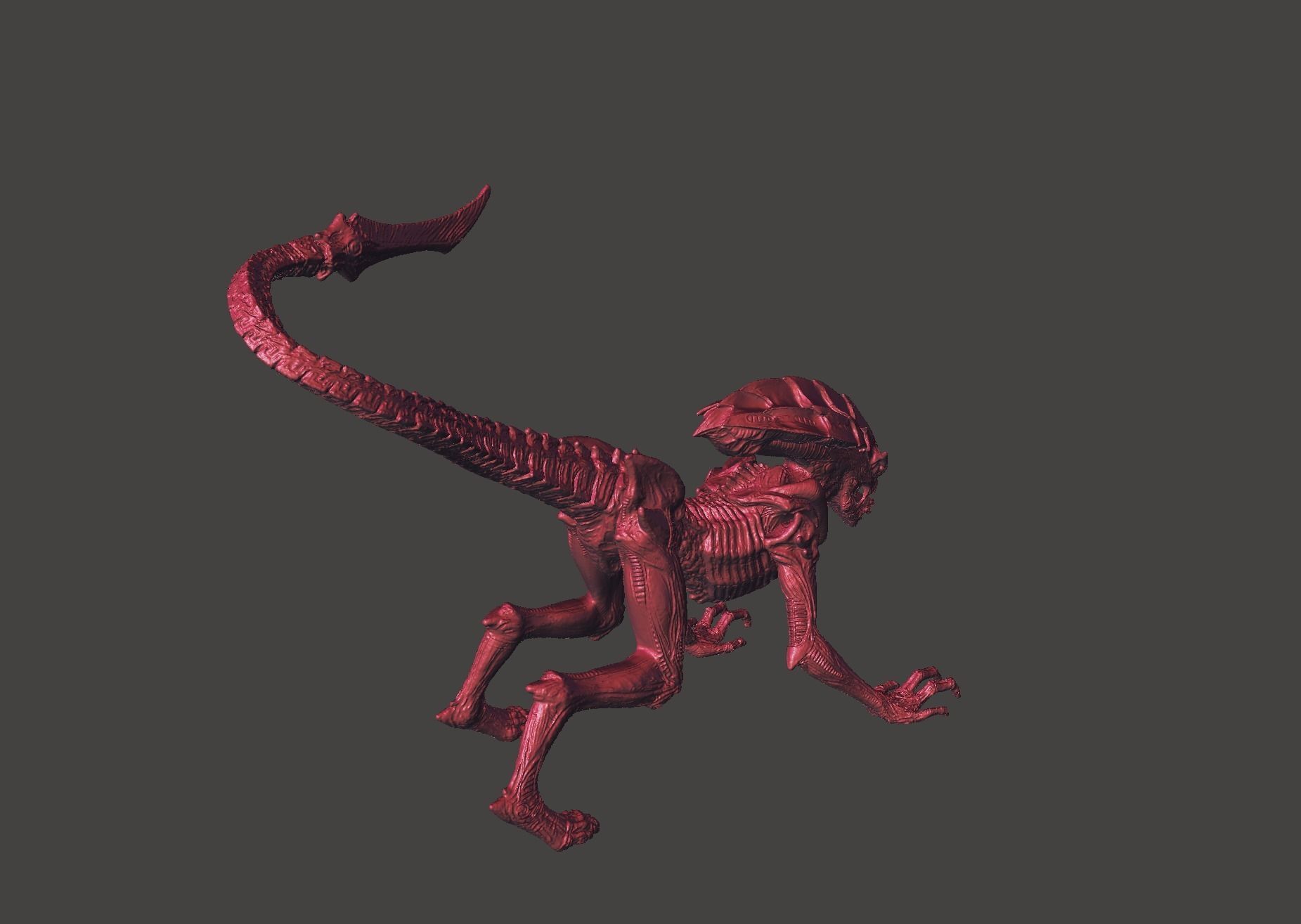 Aliens Fireteam Elite PROWLER XENOMORPH Ultra high detailed STL 3D ...