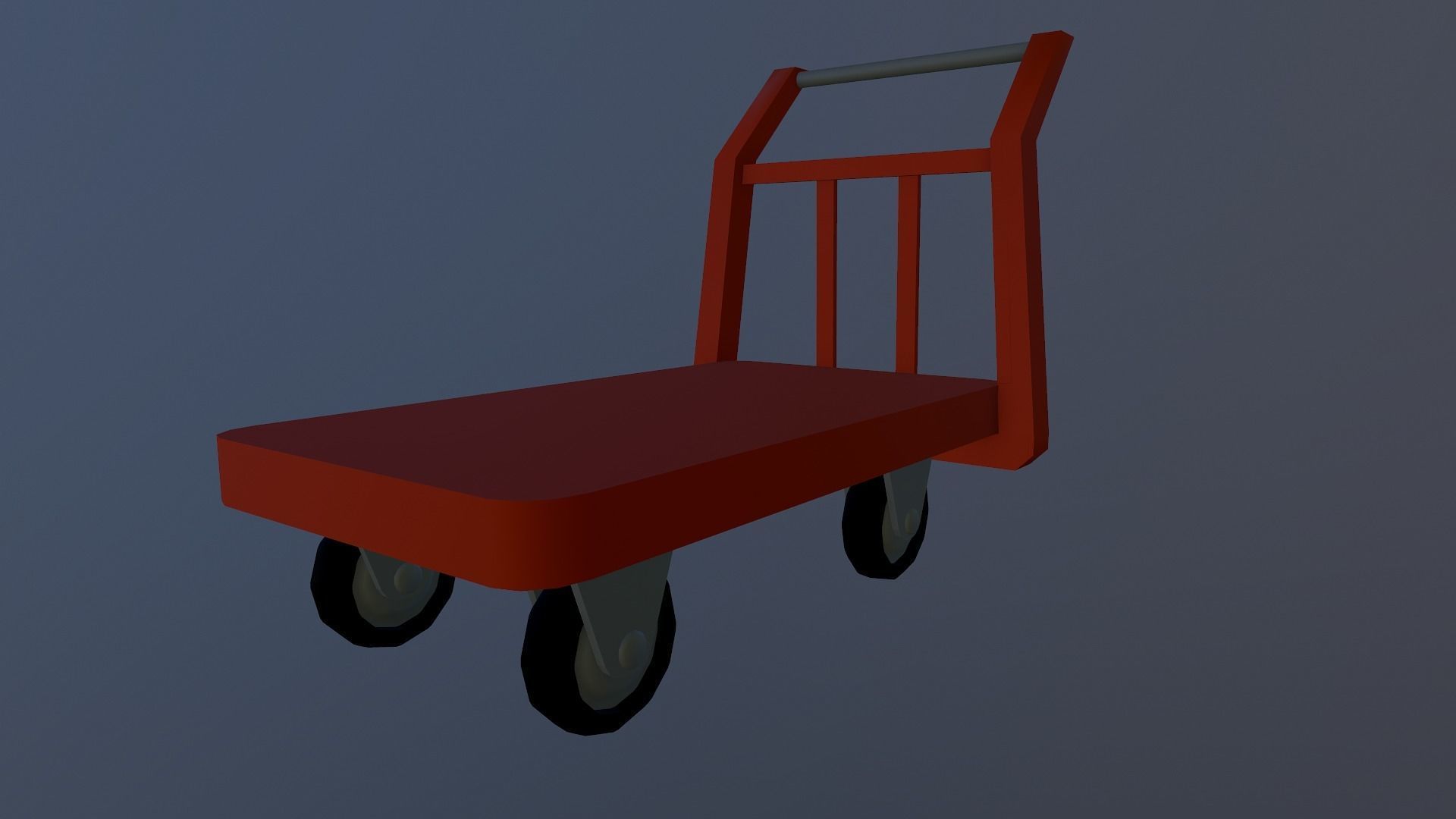 3D model Cartoon Trolley VR / AR / low-poly | CGTrader
