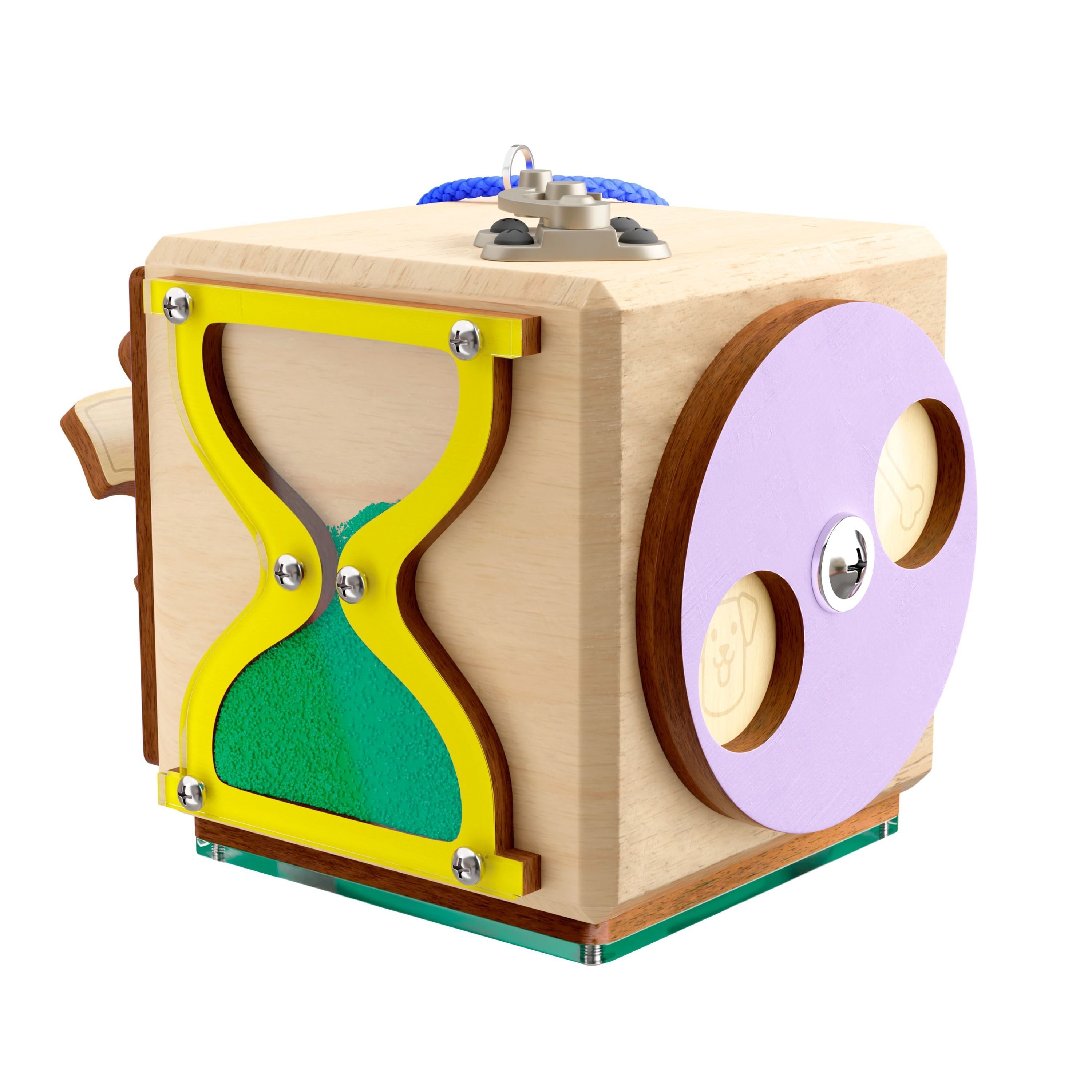 Busy cube toy 3D model | CGTrader