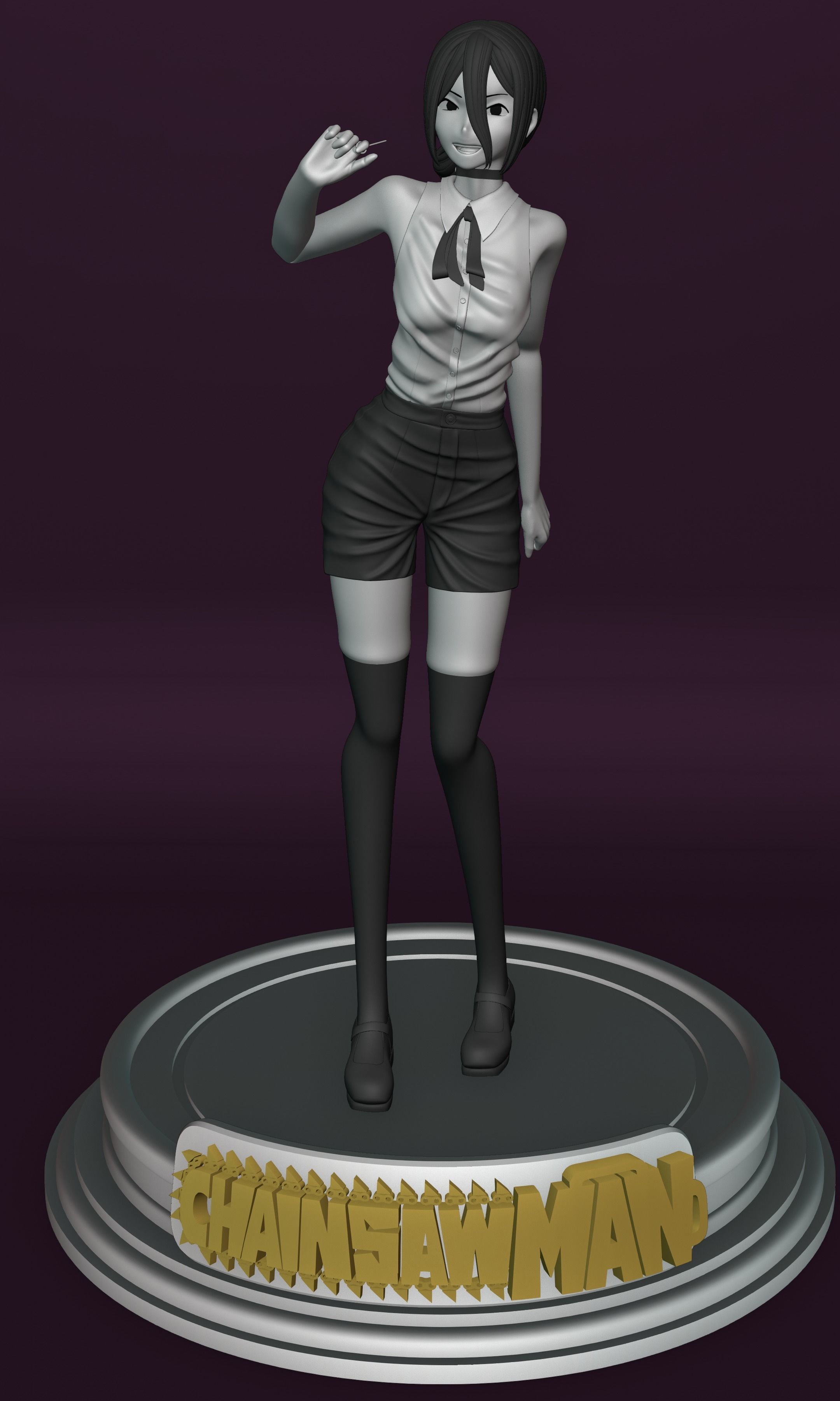 3D model REZE CHAINSAW MAN VR / AR / low-poly | CGTrader