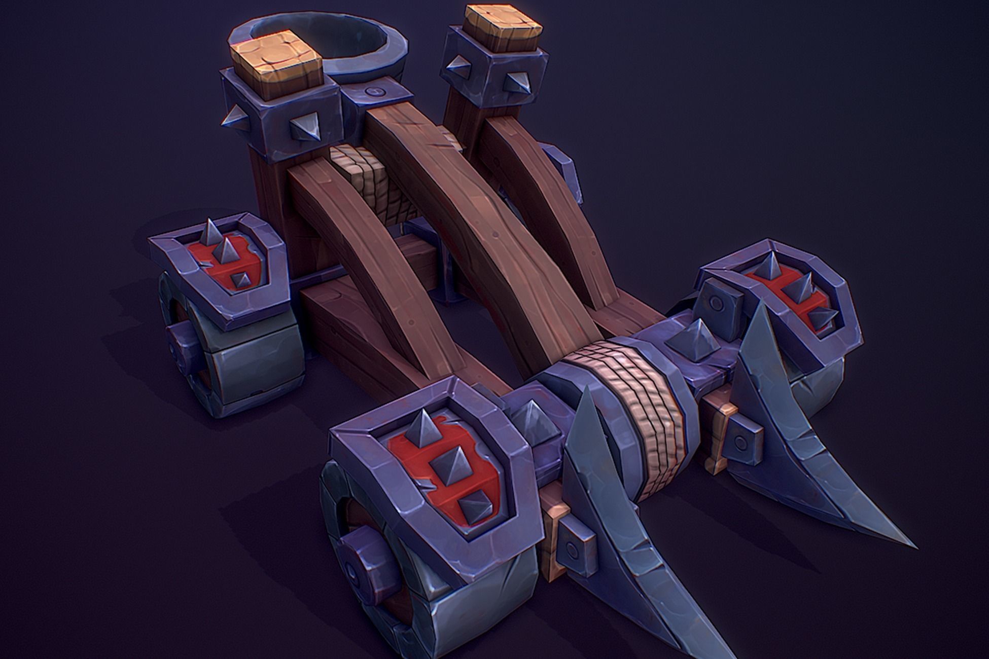 3D model Stylized War Machines VR / AR / low-poly | CGTrader