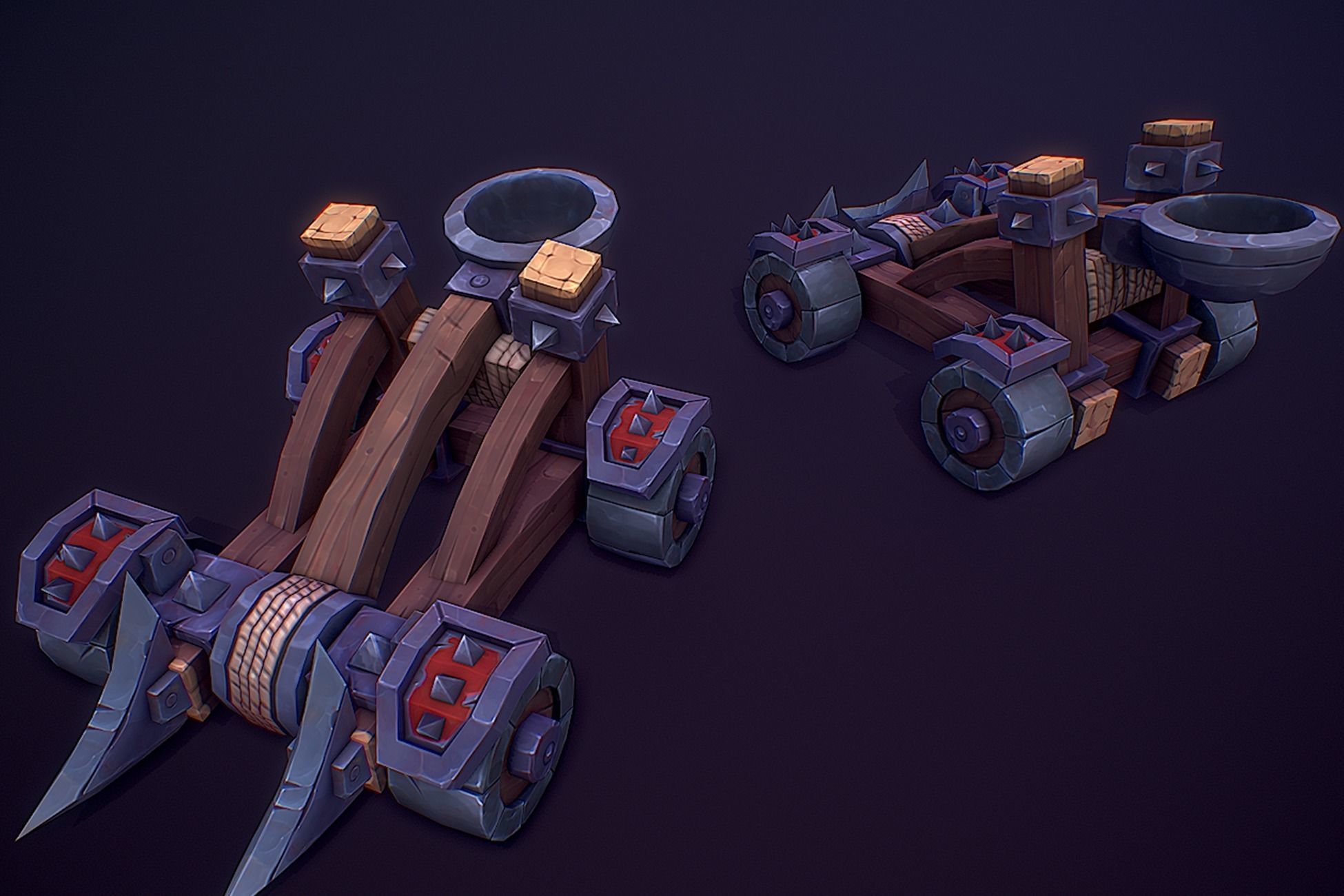 3D model Stylized War Machines VR / AR / low-poly | CGTrader