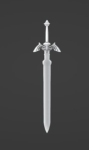 3D model Zelda sword VR / AR / low-poly | CGTrader
