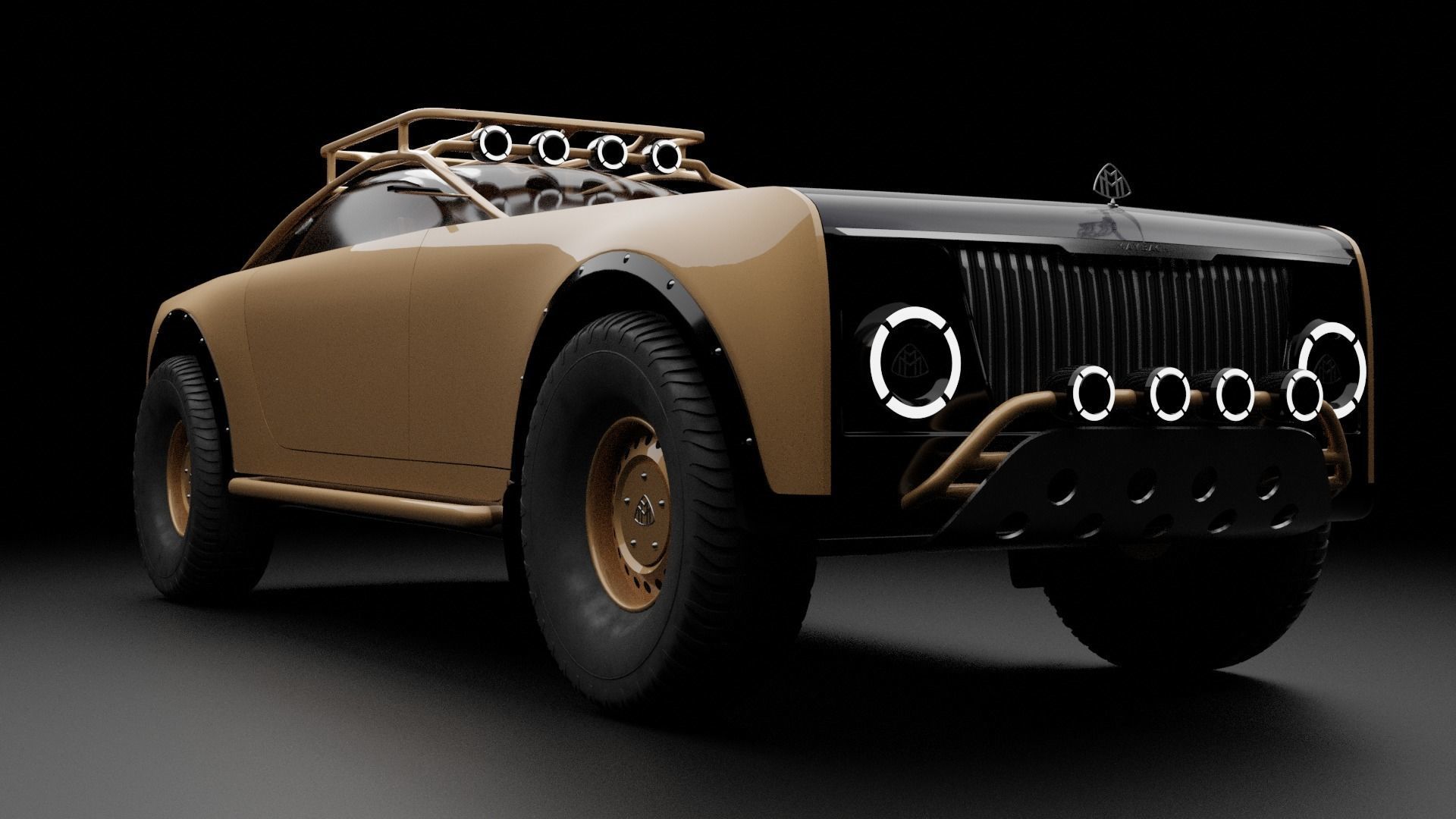 Project MAYBACH 3D model | CGTrader