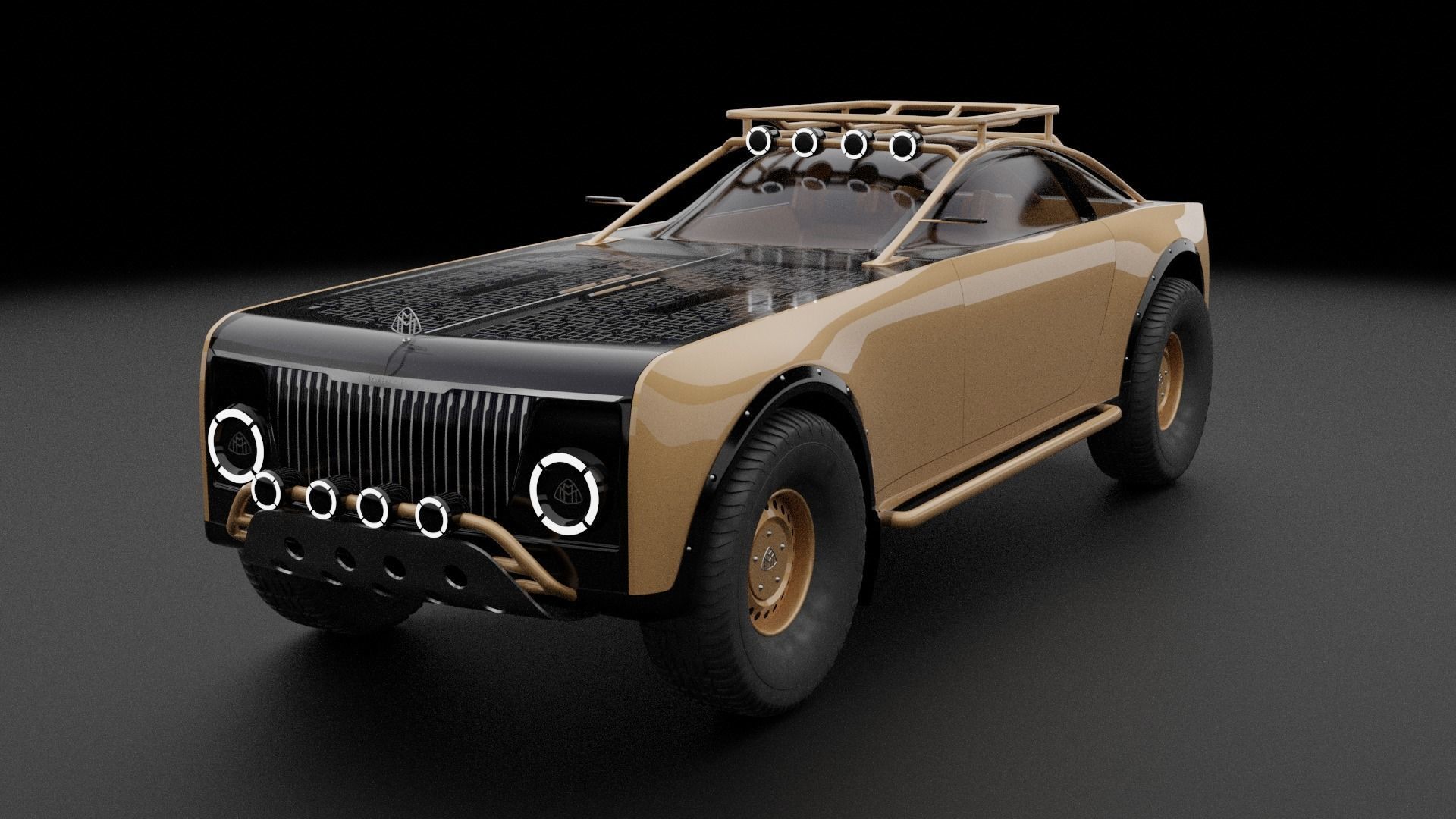 Project MAYBACH 3D model | CGTrader