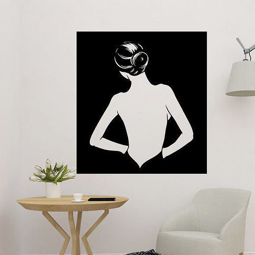 Woman Pano Wall Decor 3D model 3D printable | CGTrader