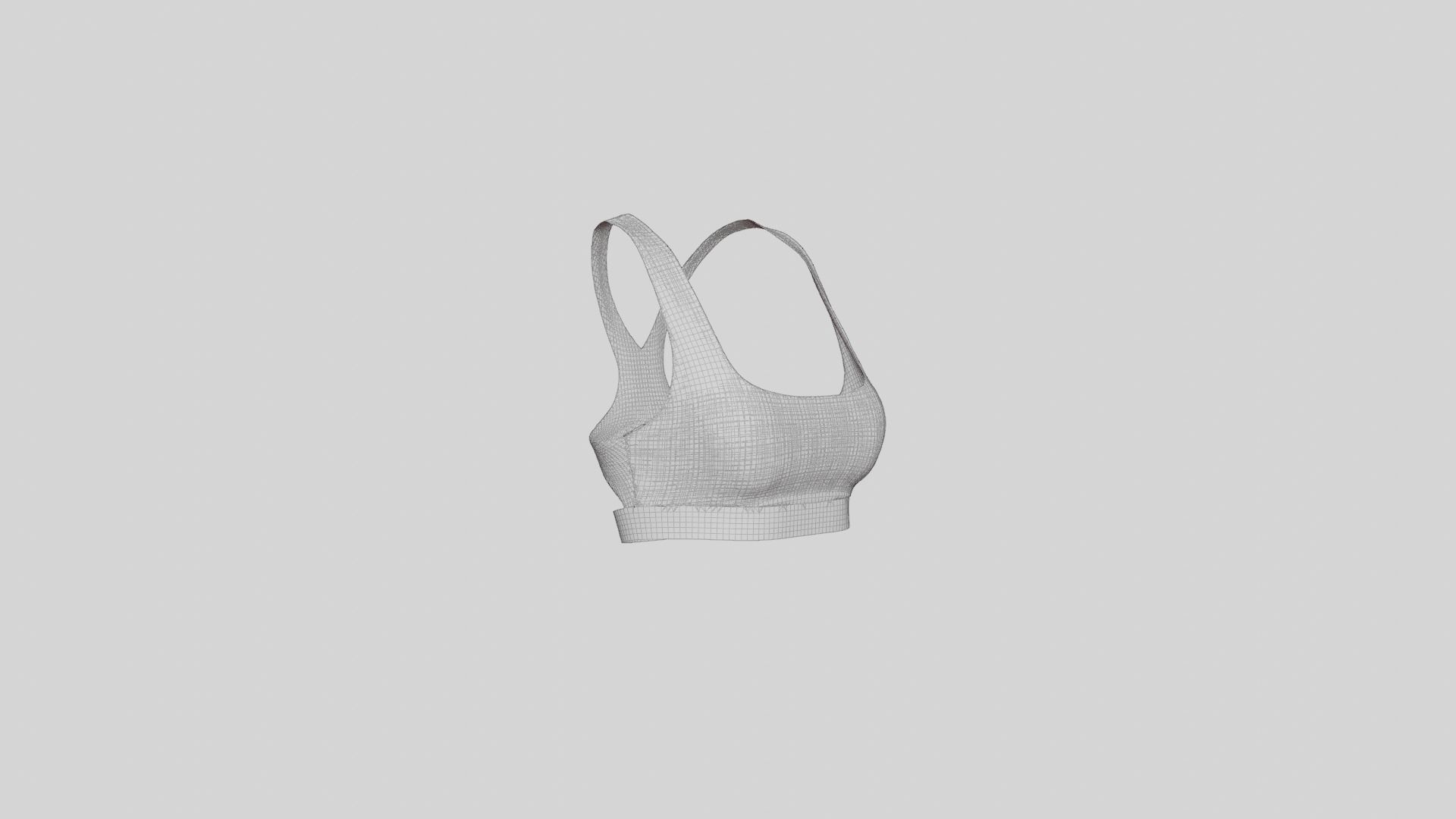 Sport Bra 3D 3D model | CGTrader