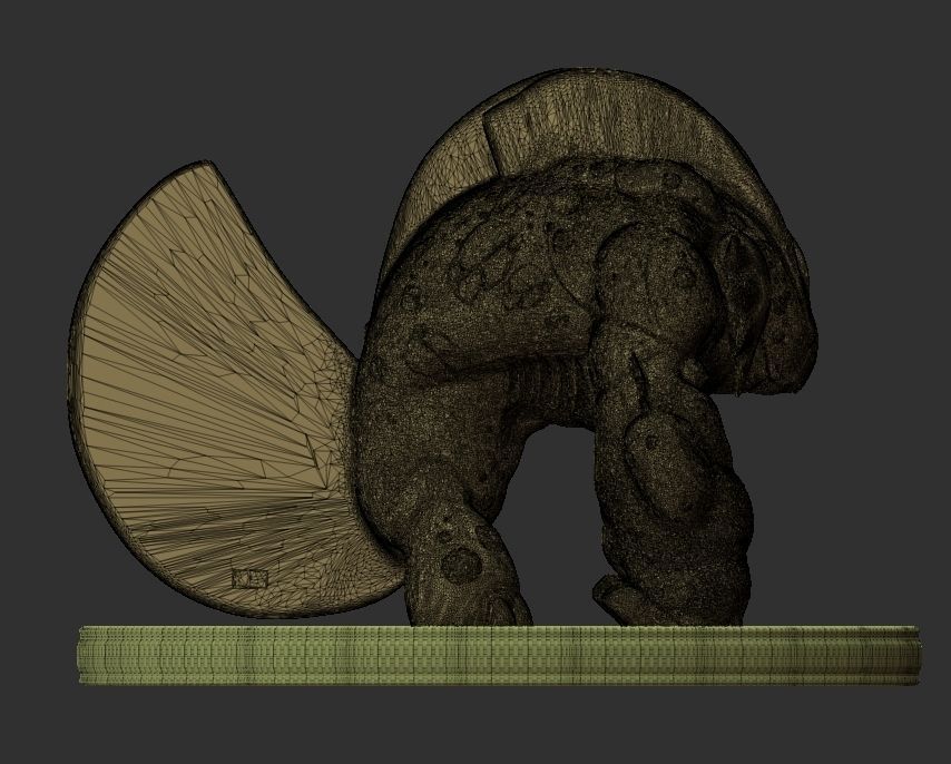 Swampert - Pokemon Concept Fan Art - FBX - OBJ - STL 3D model 3D ...