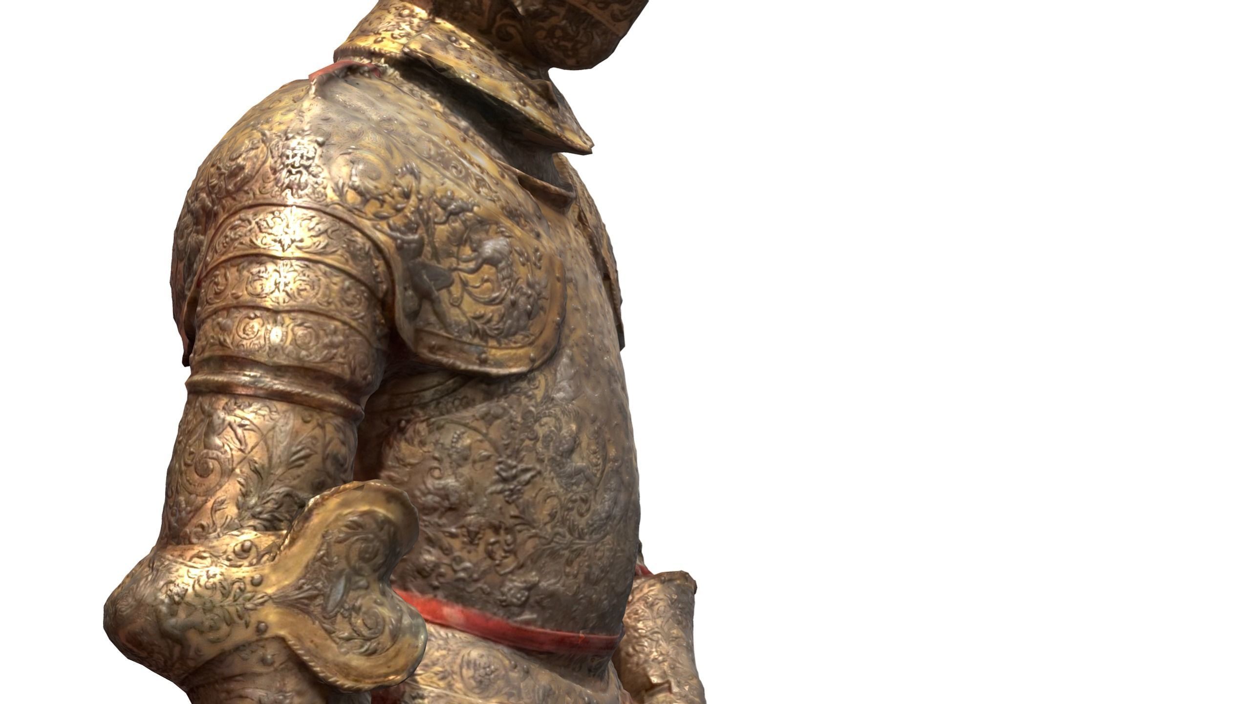 Decorative Knight Armor Suit Scan free 3D model | CGTrader