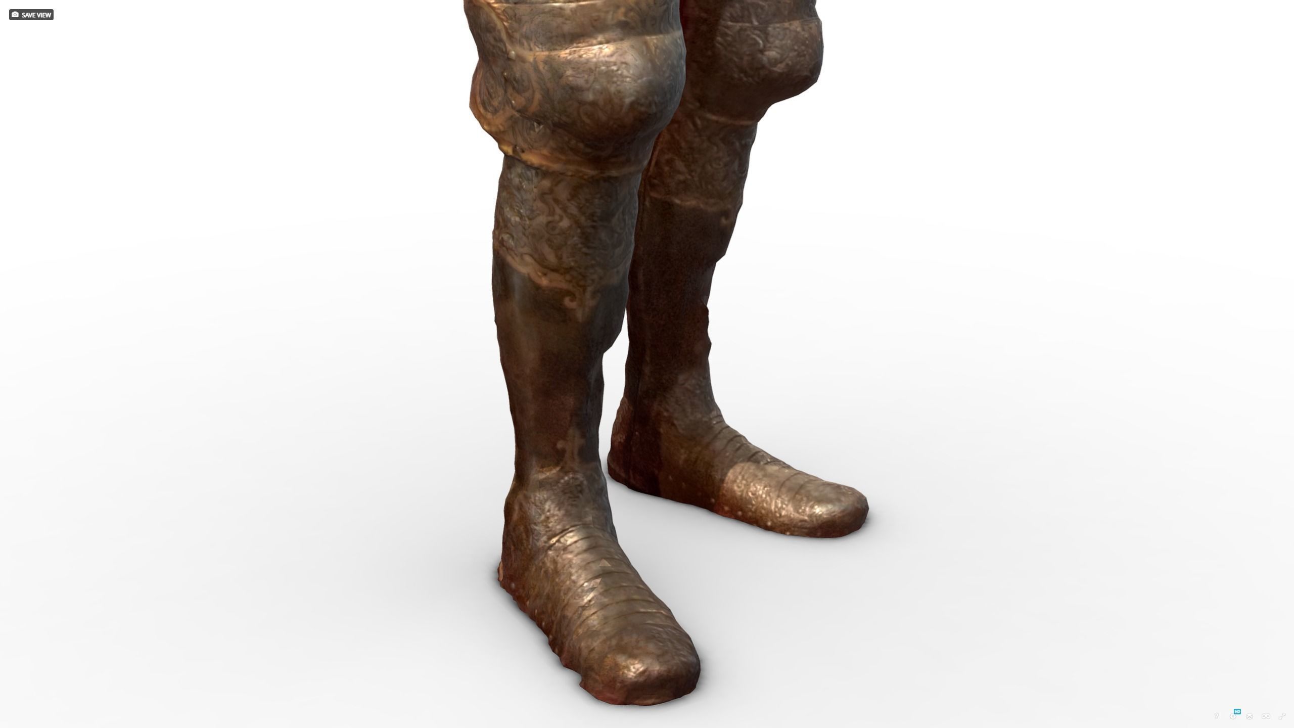 Decorative Knight Armor Suit Scan free 3D model | CGTrader