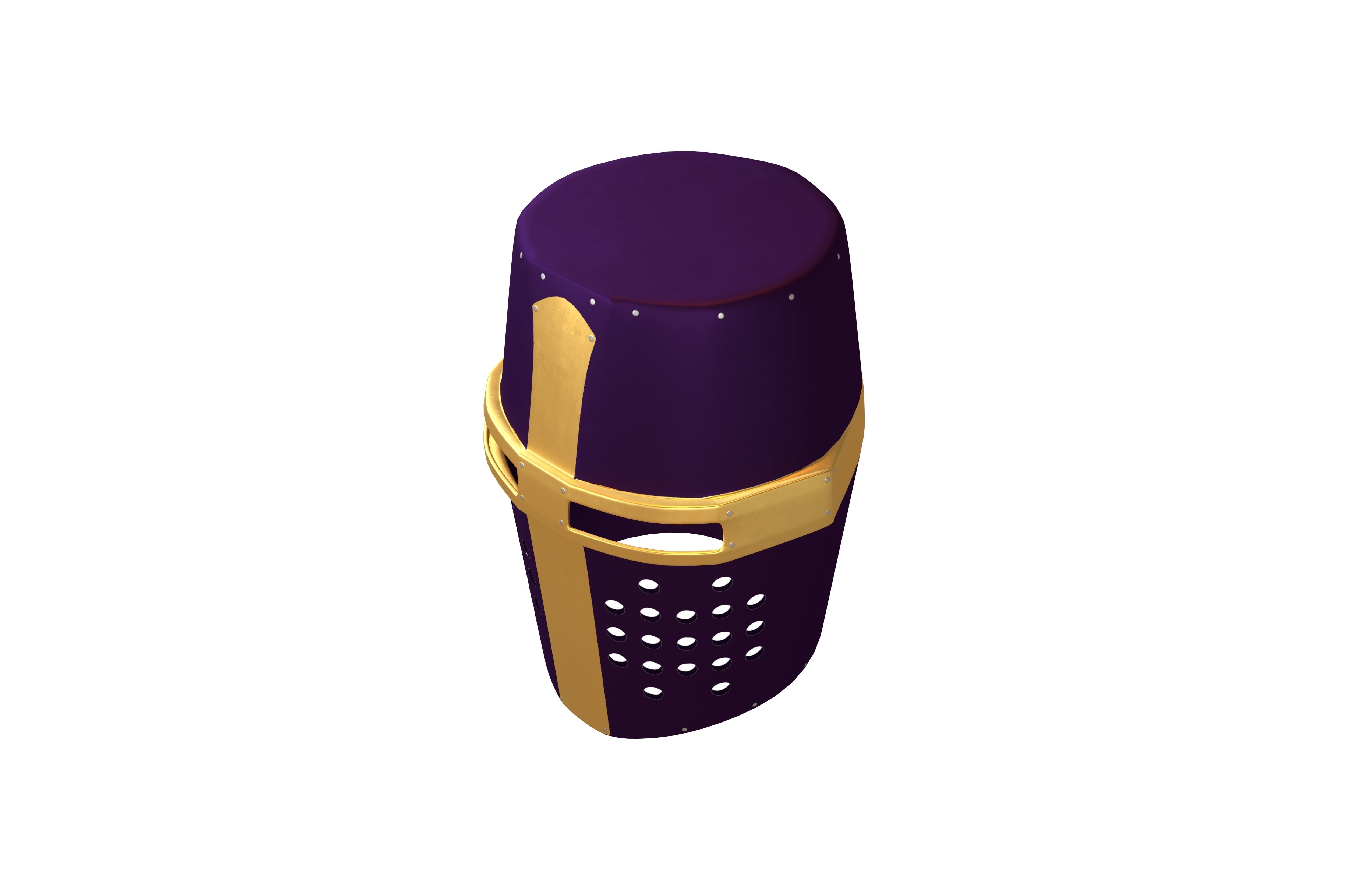 3D model Crusader Helmet V1 005 VR / AR / low-poly | CGTrader