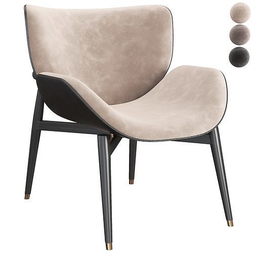 3D model Baxter Jorgen Chair VR / AR / low-poly | CGTrader