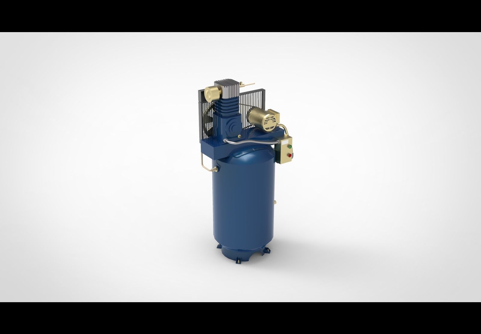 Air compressor type B1 3D model | CGTrader