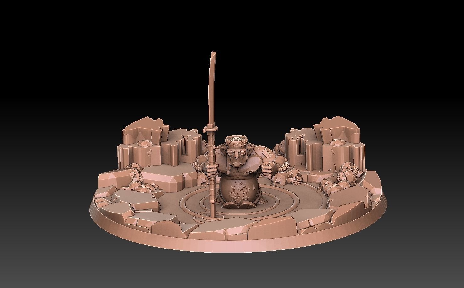 Kappa Tribe 3D model 3D printable | CGTrader