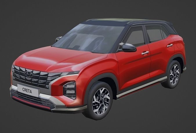 3D model Lowpoly Hyundai Creta VR / AR / low-poly | CGTrader
