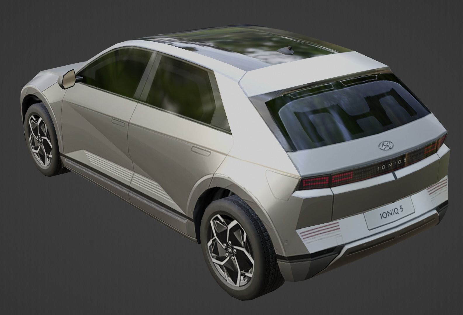 3D model Hyundai Ionic 5 VR / AR / low-poly | CGTrader
