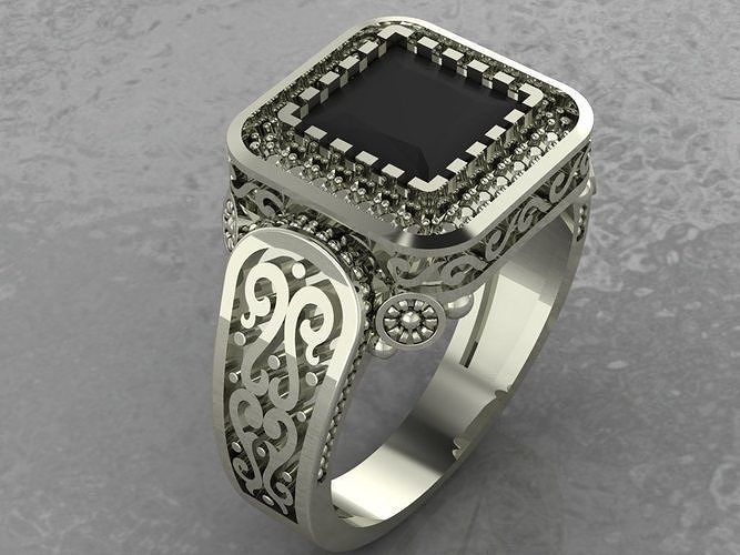 Ring Men 3D model 3D printable | CGTrader