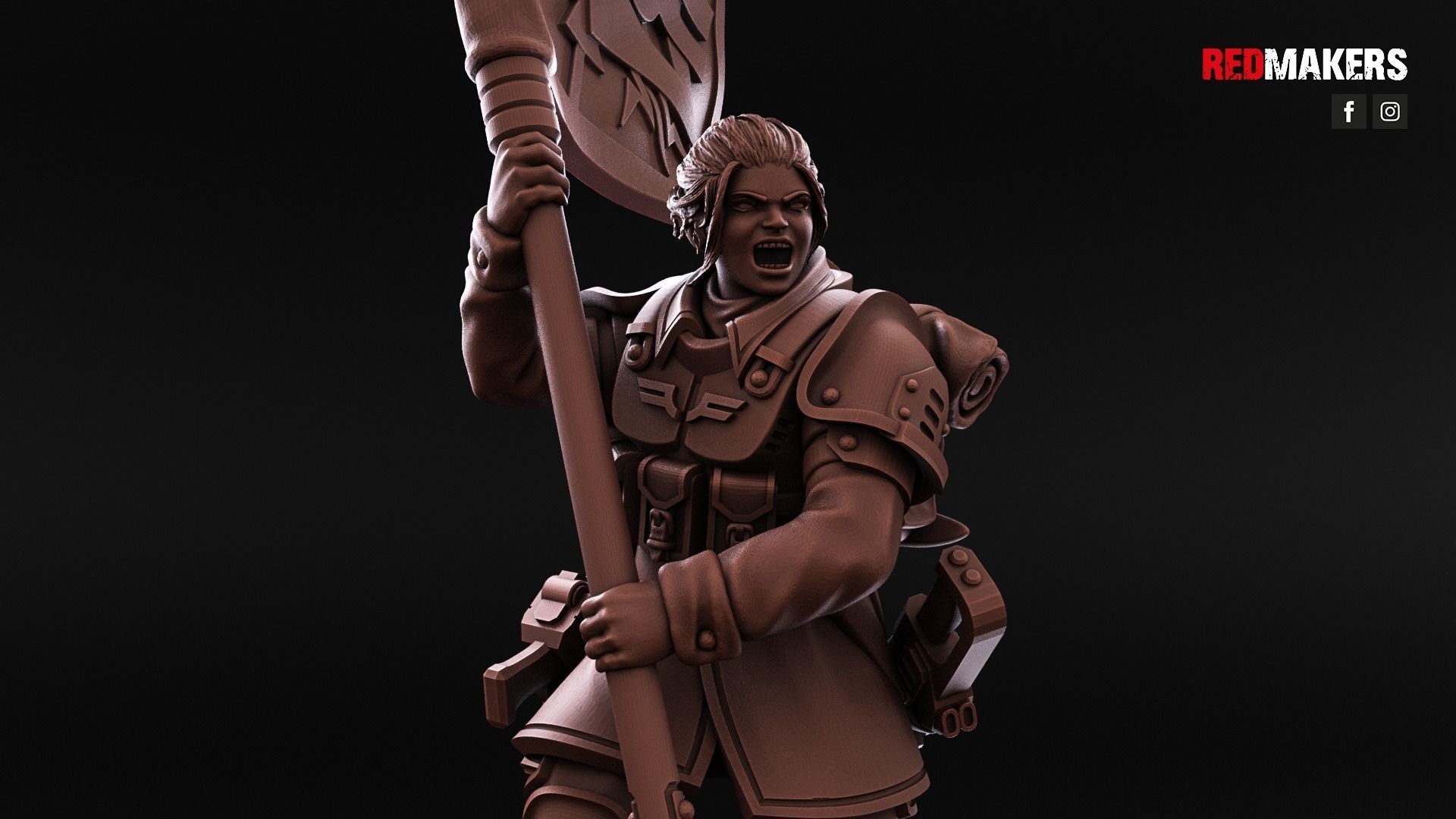 Shock Troops - Female Command Squad of the Imperial Force 3D model 3D printable | CGTrader